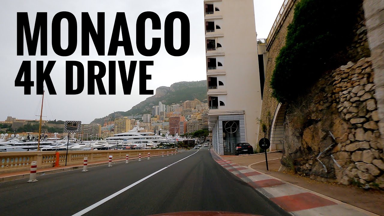 4K Monaco Drive | Monaco Summer Road Trip - YouTube