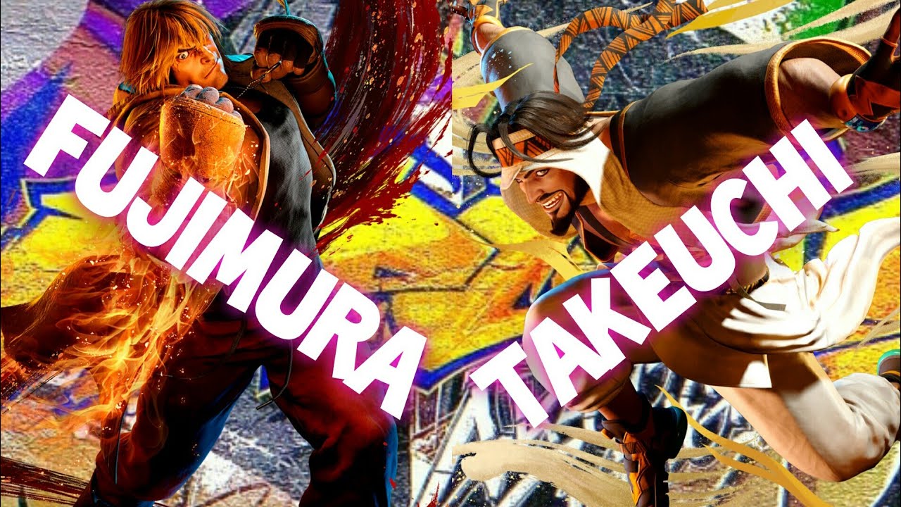 [SF6] Fujimura(Ken) vs John Takeuchi(Rashid) High Level [Street Fighter ...