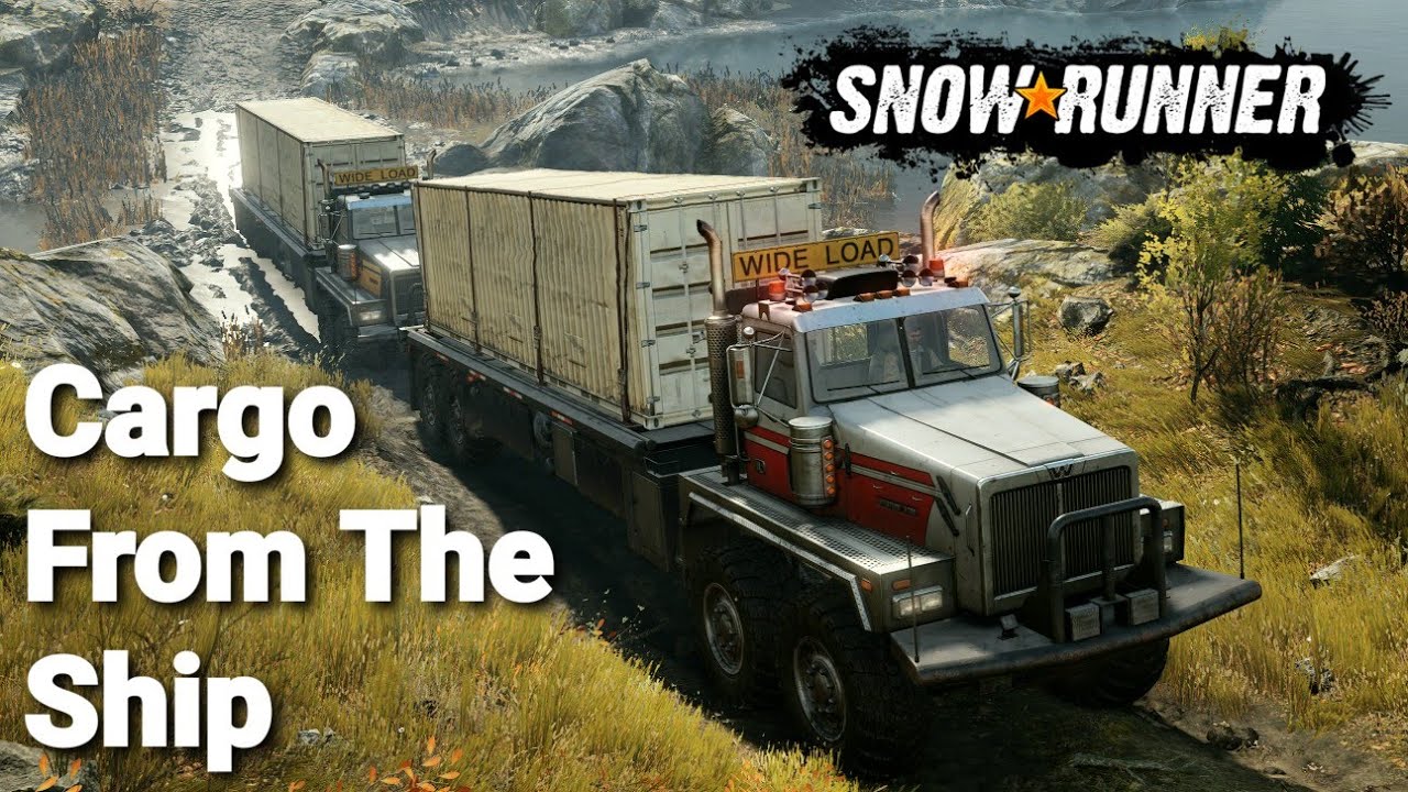 Mission delivery of cargo from the ship is sent to the warehouse ...