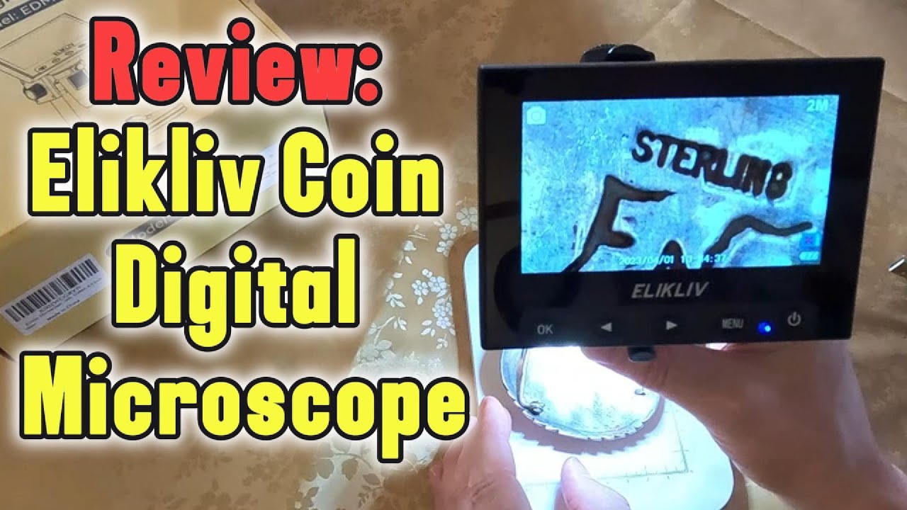 Unboxing & In-Depth Review: Elikliv Coin Digital Microscope - Your New ...