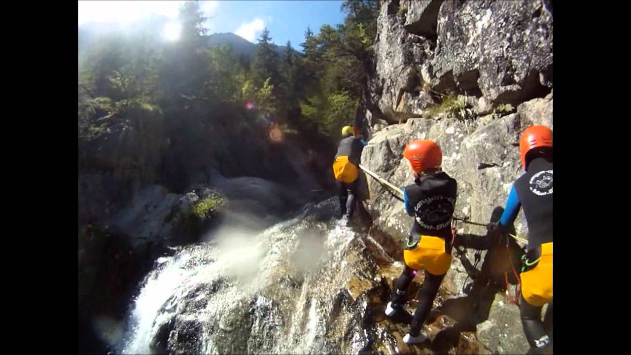 Canyoning in Chamonix with Chamonix Sport Aventure - YouTube