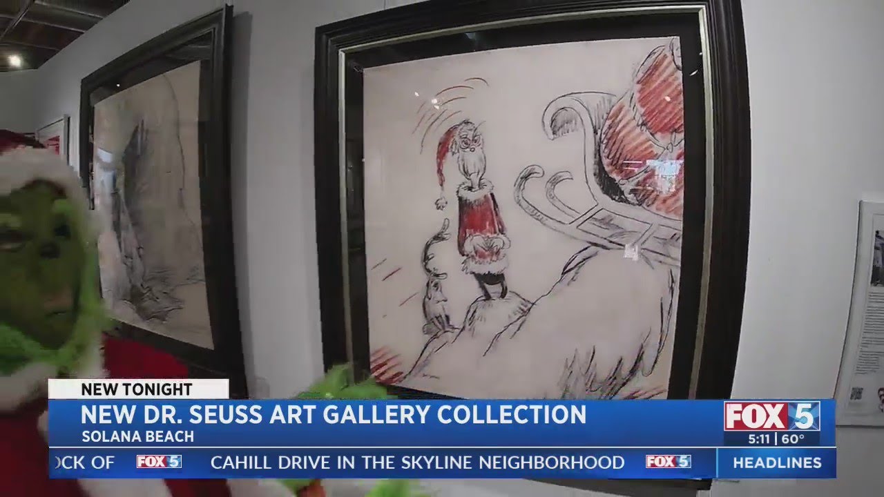 New Dr. Seuss Art Gallery Collection - YouTube