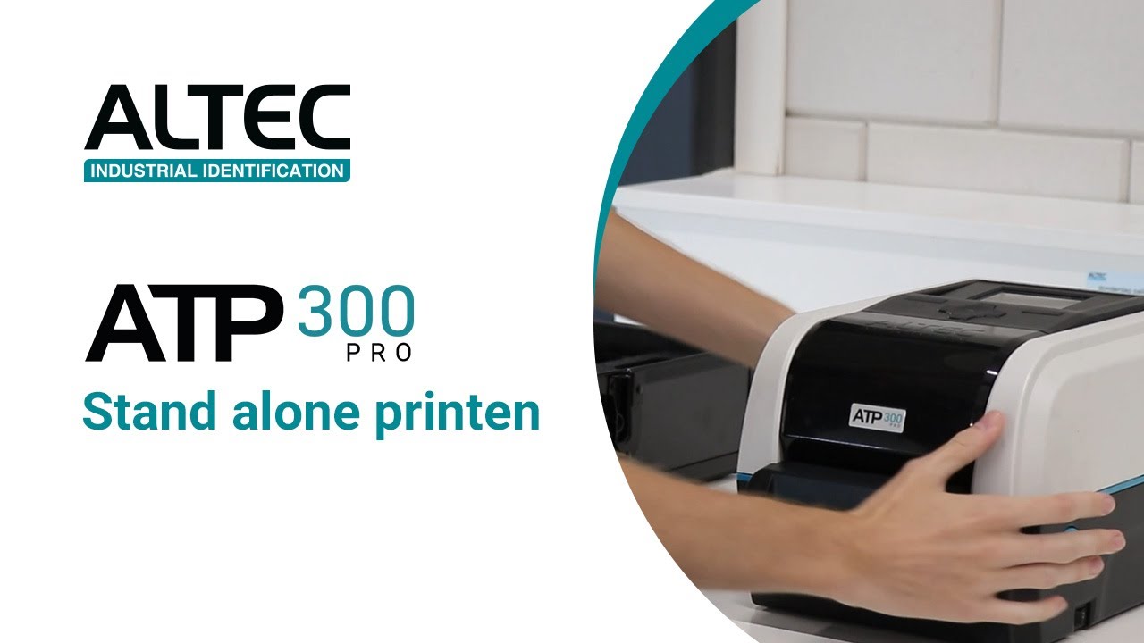 Stand alone printen met de ATP-300 Pro | ALTEC industrial ...