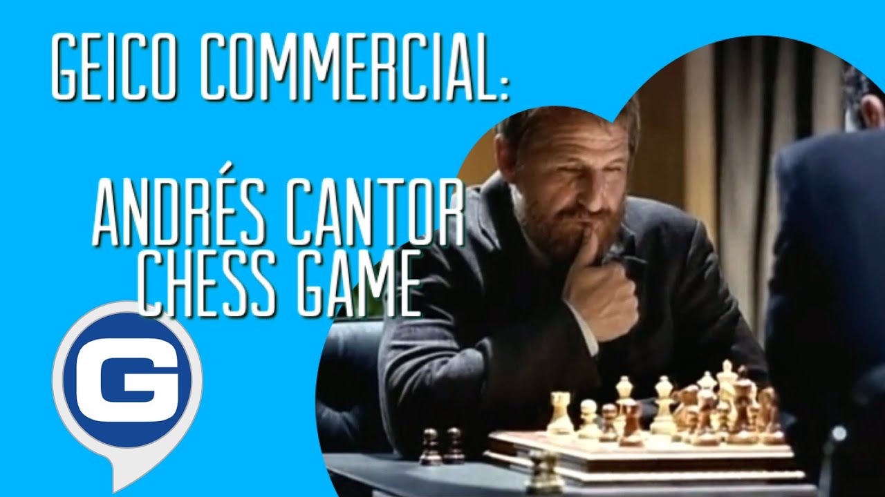 GEICO Commercial - Andrés Cantor Chess Game♟️🪩⚽️🤣 (2010) - YouTube