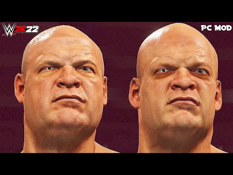 WWE 2K22: Kane 2008 (2K Model vs Updated PC Mod)