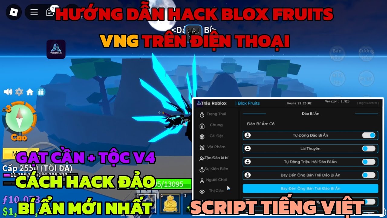 Hướng dẫn hack blox fruits delta x vng trên điện thoại cho người mới ...