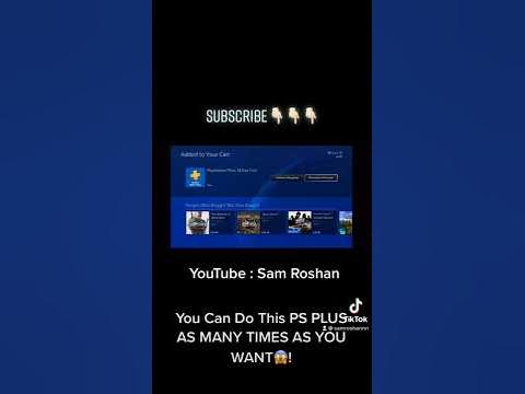 APRIL 2023 HOW TO GET FREE PS PLUS UNLIMITED 14 DAYS FREE TRIAL GLITCH *UPDATED* 2023 WORKING ...