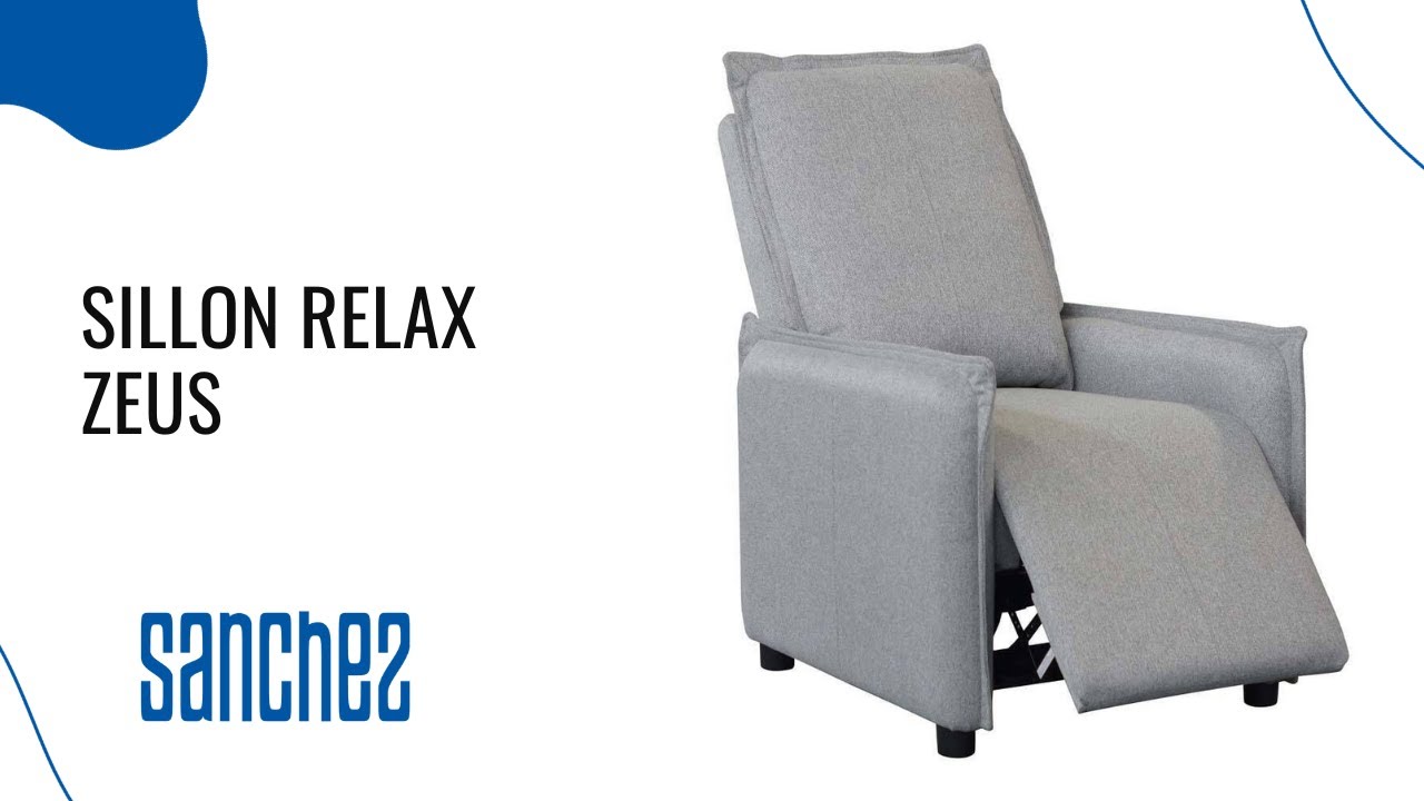 Sillon Relax Push Back ZEUS - YouTube