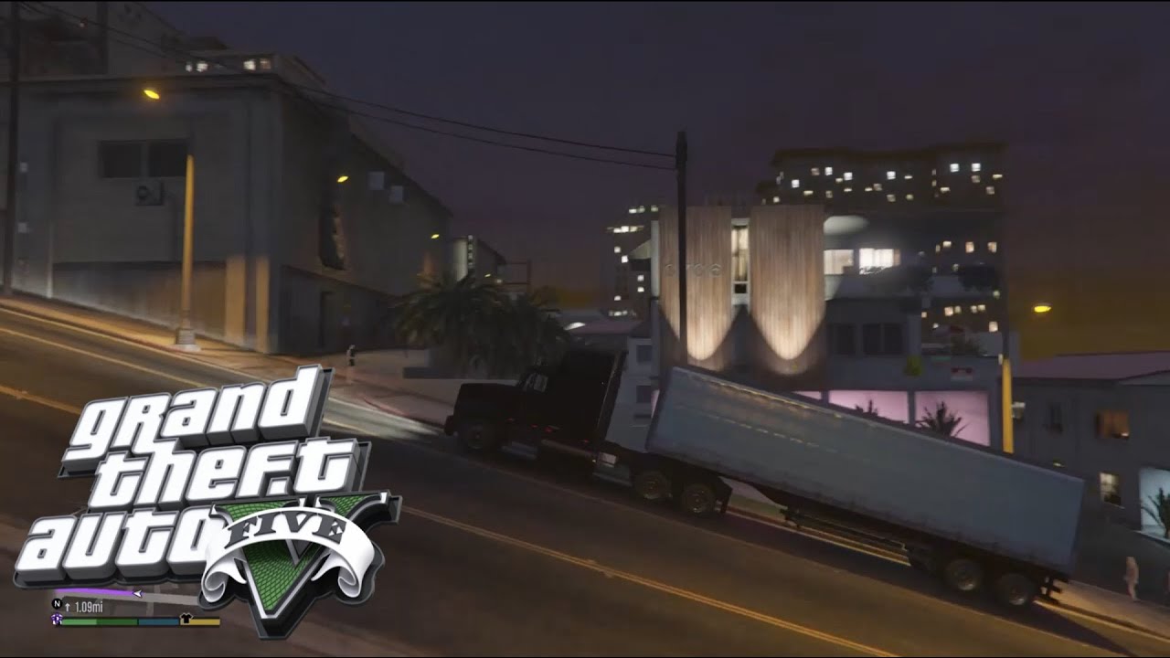GTA 5 SEMI TRUCK ULTIMATE TRUCK DRIVING SIMULATOR SEMIS EPISODE 55 ...