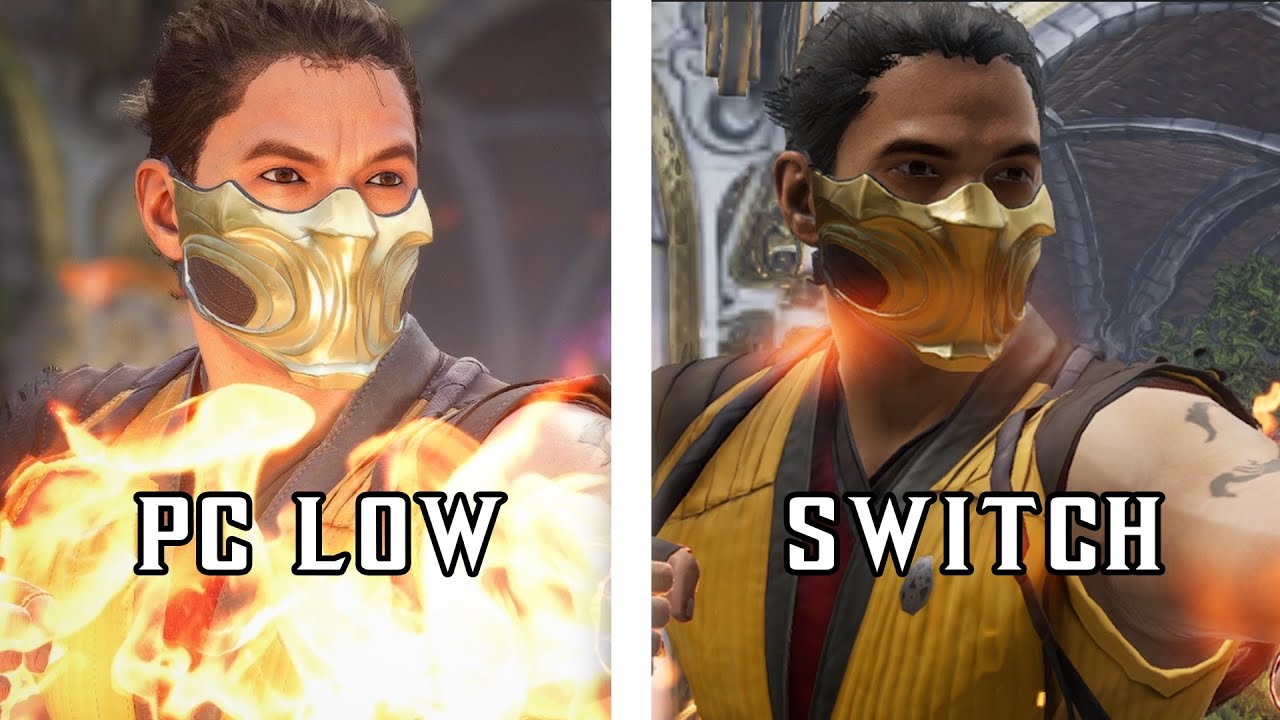 PC Lowest Settings vs Nintendo Switch Comparison! - Mortal Kombat 1 ...
