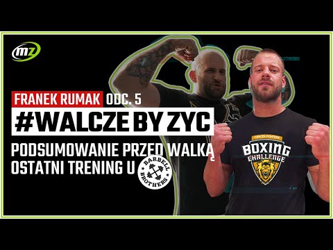 Franek Rumak #WALCZEBYZYC odc.5 Ostatni Trening u Barbell Brothers ...