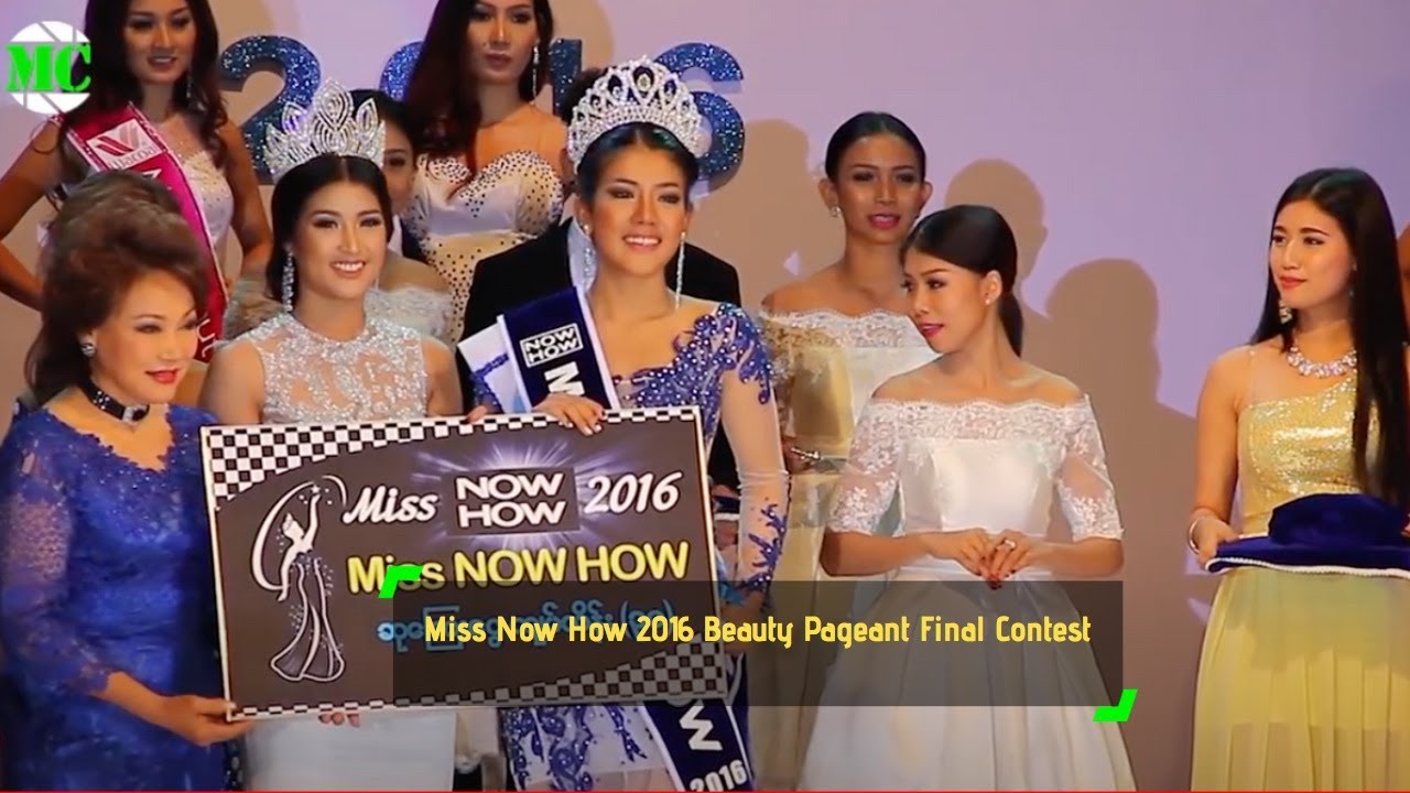 Miss Now How 2016 Beauty Pageant Final Contest Highlights - YouTube