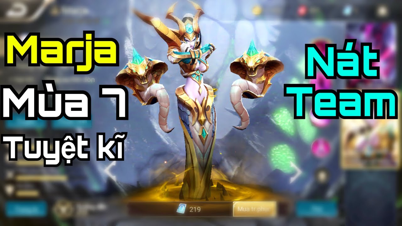 Liên Quân Mobile | Marja Mùa 7 Suport Hay AP Mới Là Chuẩn Nhất - YouTube
