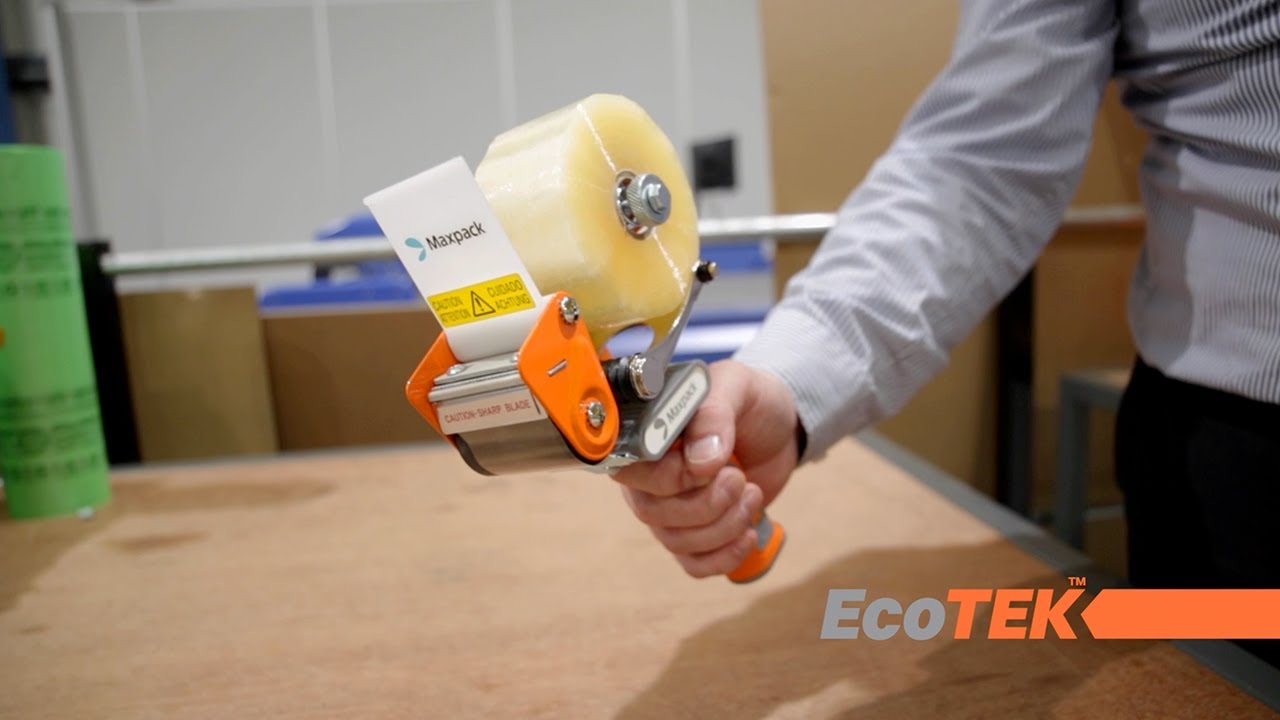 EcoTEK™ - Extra-long, Ergonomic, Hand Taping System - YouTube
