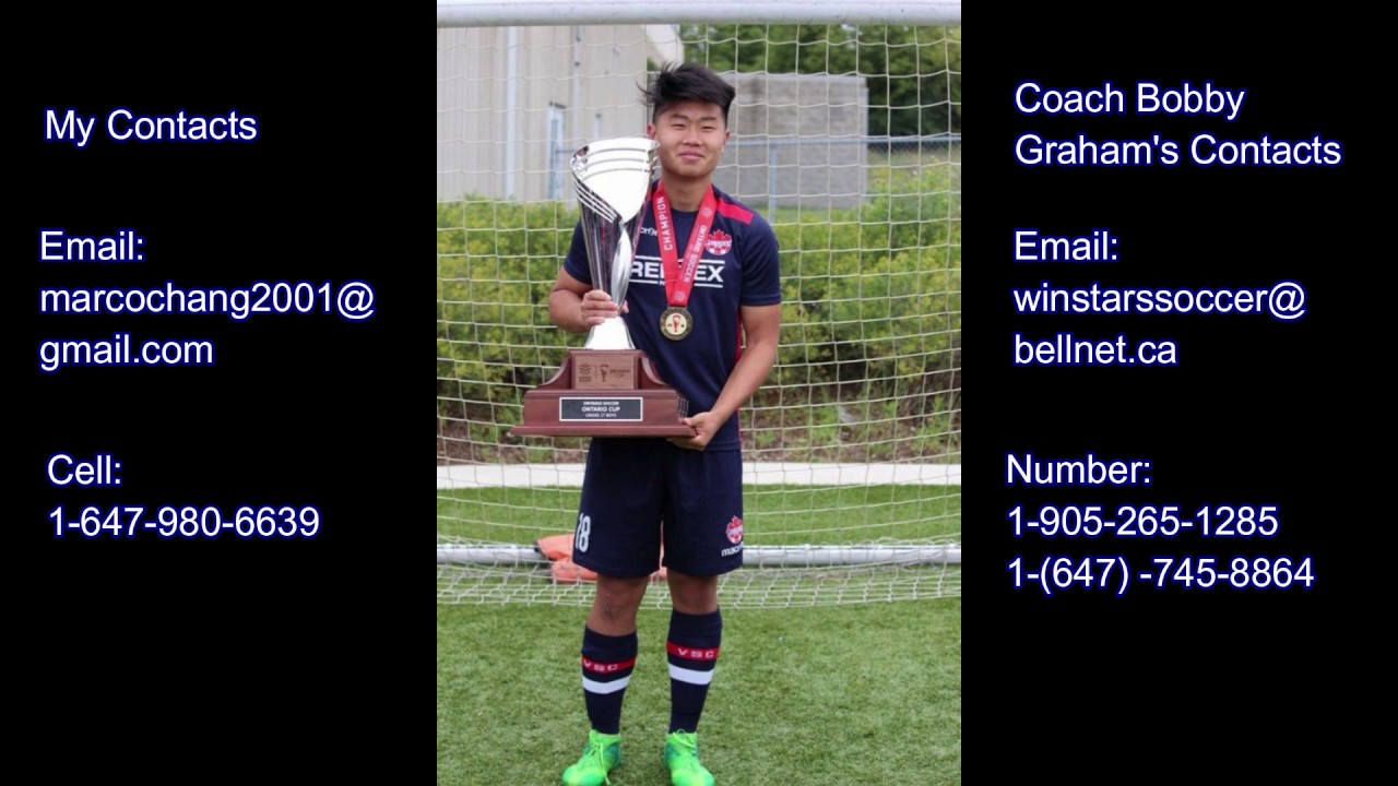 Marco Chang- Midfielder Class of 2019 - YouTube