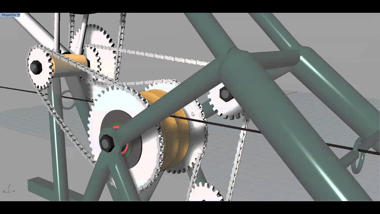 explaining the 2 direction kite motor flip flop hub - YouTube