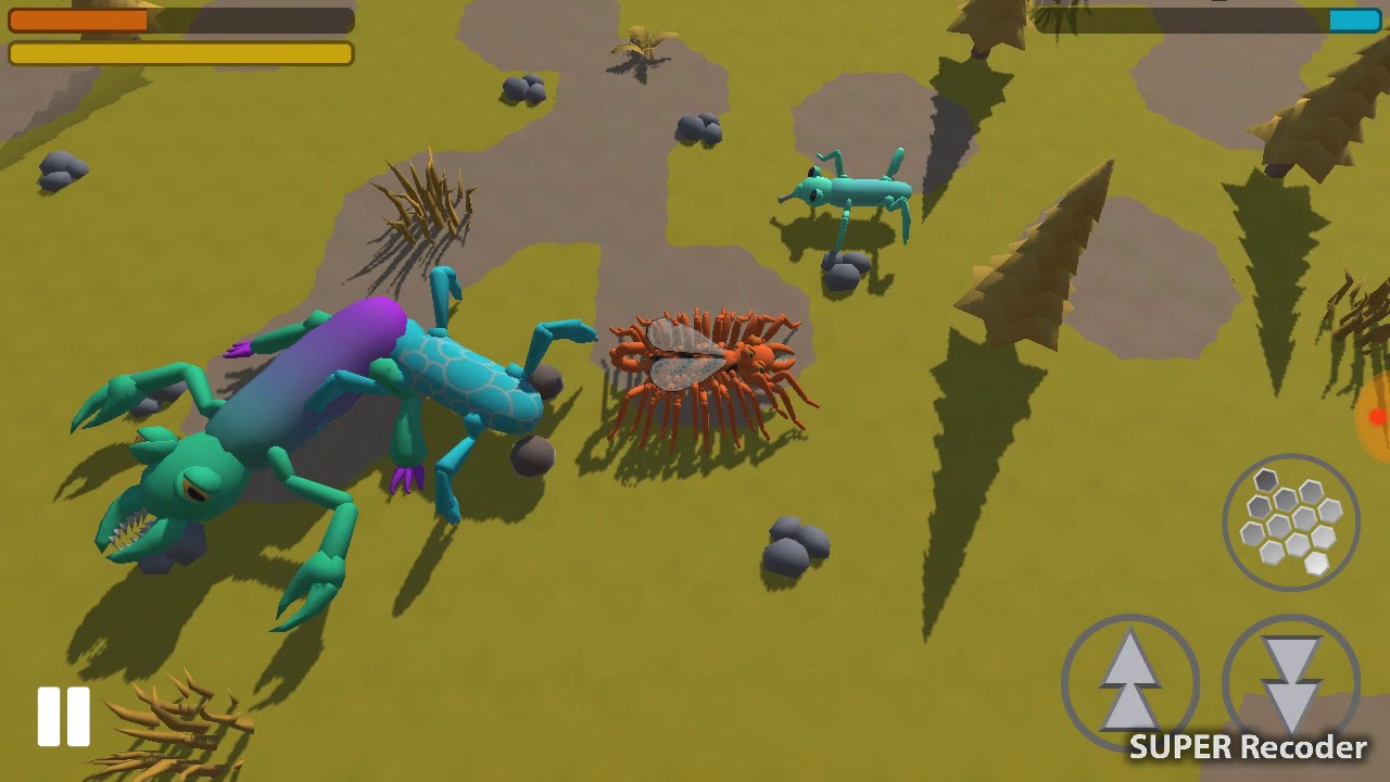 Jogando evolution simulator 3D - YouTube