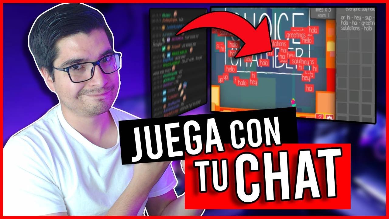 10 juegos para jugar con el chat de twitch - YouTube