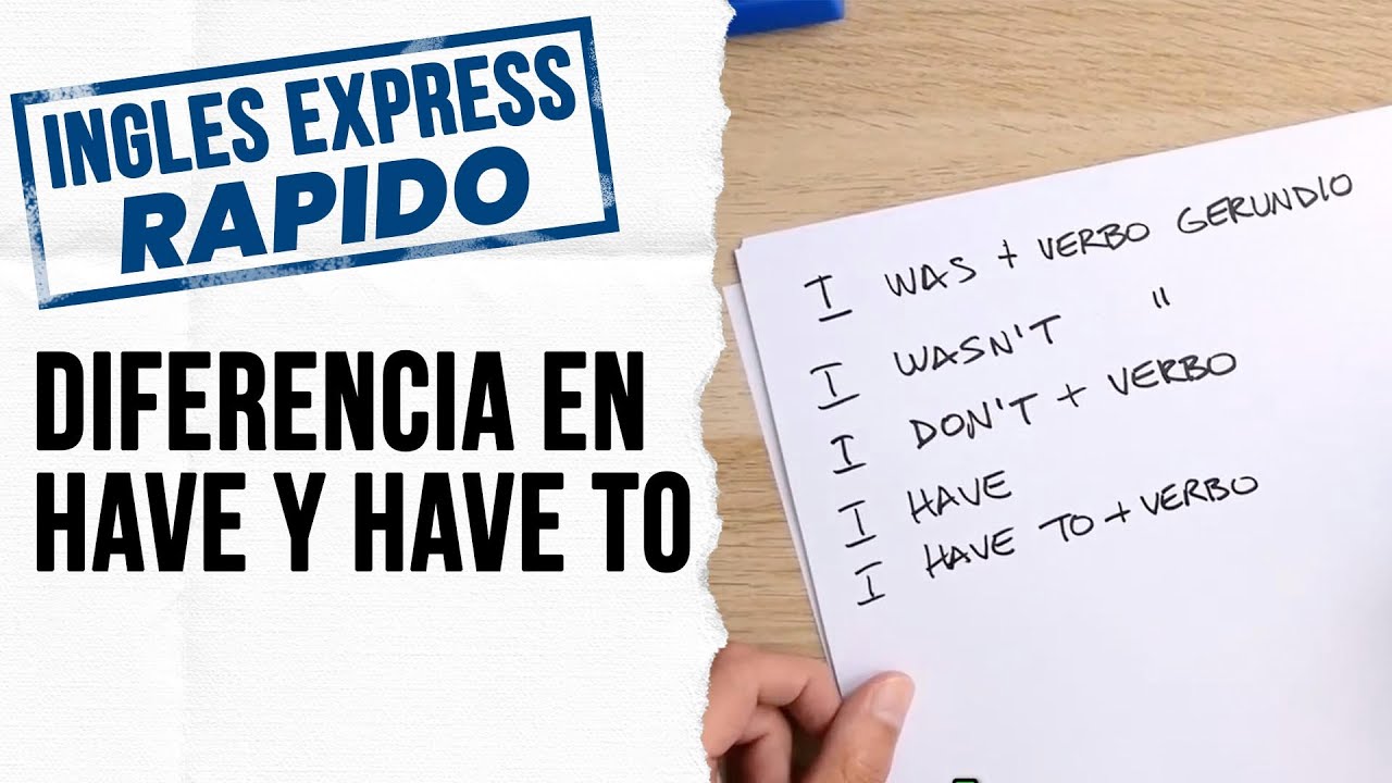 Estructuras básicas y vitales en inglés - rápido y fácil - YouTube