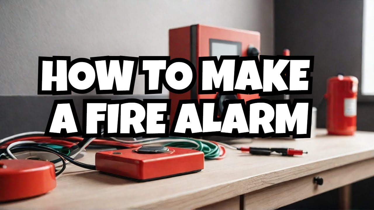How To Make a FIRE ALARM using Fire Sensor - YouTube