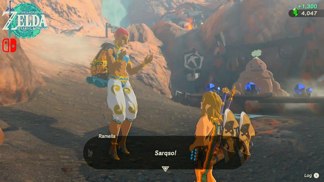 Legend of Zelda TOTK - Ramella Sold Item Higher Price! Diamond 5,500 ...