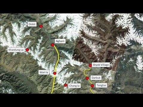LEH LADAKH || GALWAN VALLEY || INDIA-CHINA BORDER || AREA OF INDIA AND ...