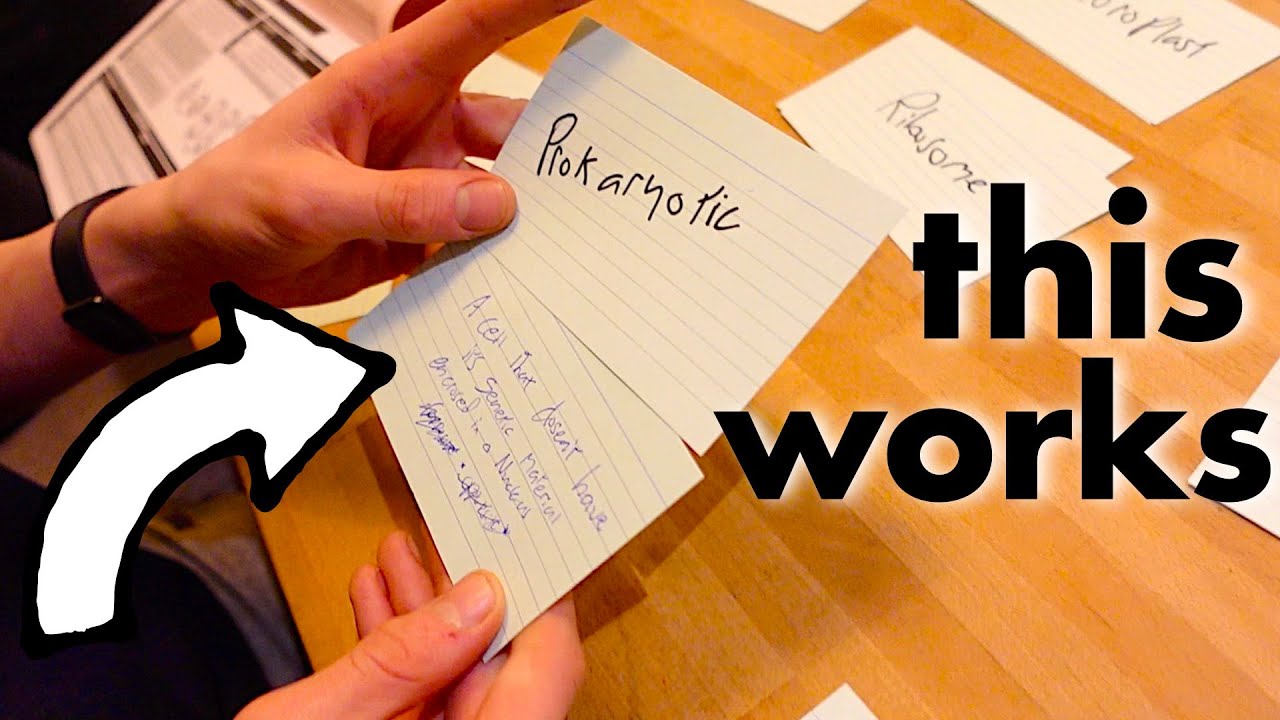 Our BEST revision tip so far... GCSE Science exams... - YouTube