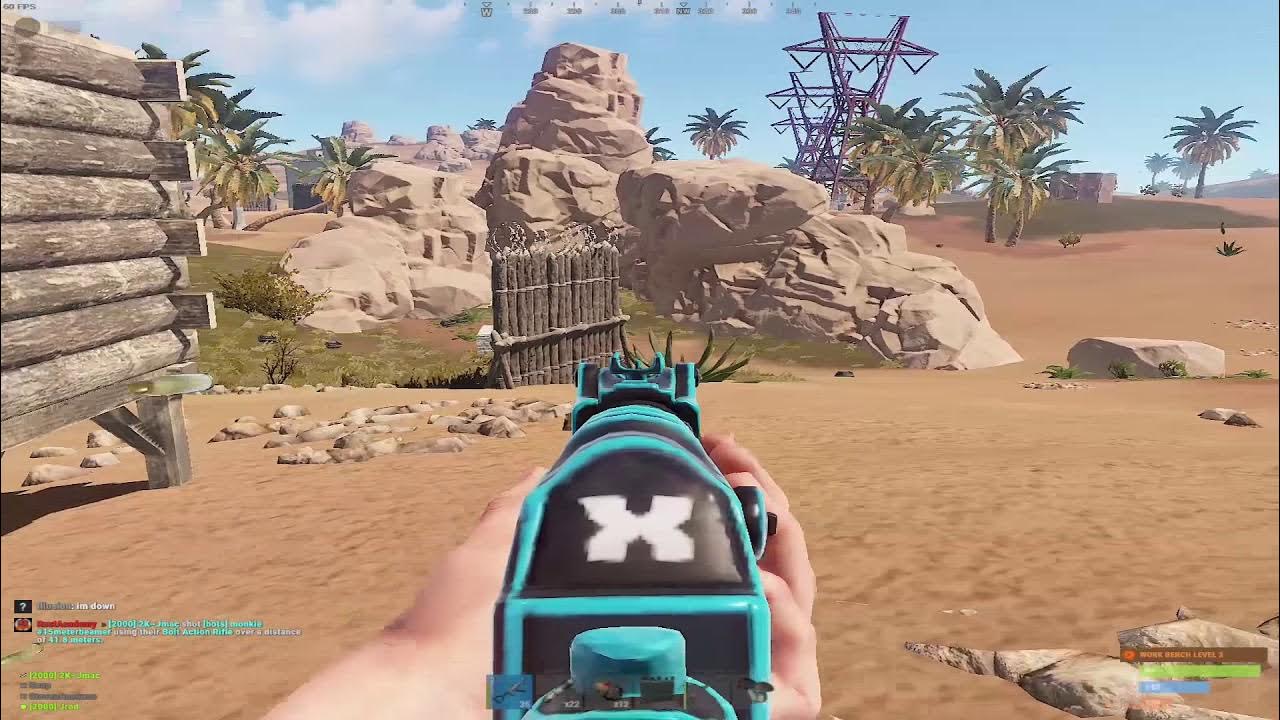 4000 hour Rust player PVP - YouTube