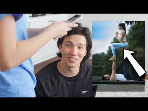 Yoga challenge with Roni and Aaron
