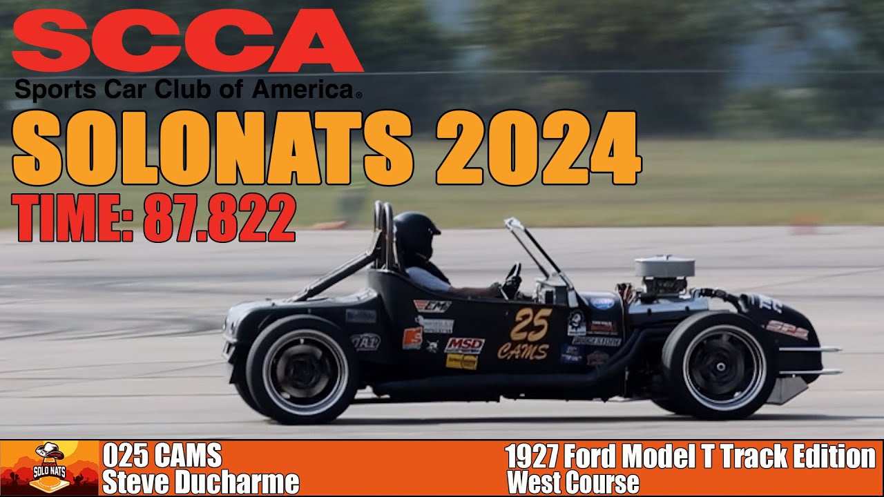 A 1927 Ford Model T Track Edition drives a 87.822 on West Course at ...