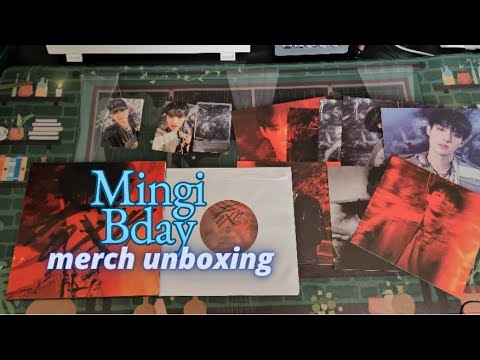 ATEEZ MINGI HBD FIX ON/OFF VINYL LP UNBOXING 2024 - YouTube