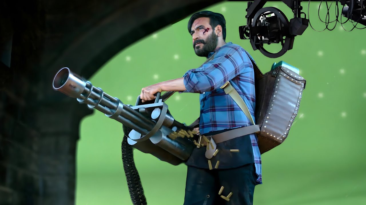 Bholaa Movie Behind the Scenes | Bhola Movie Shooting | Ajay Devgan ...