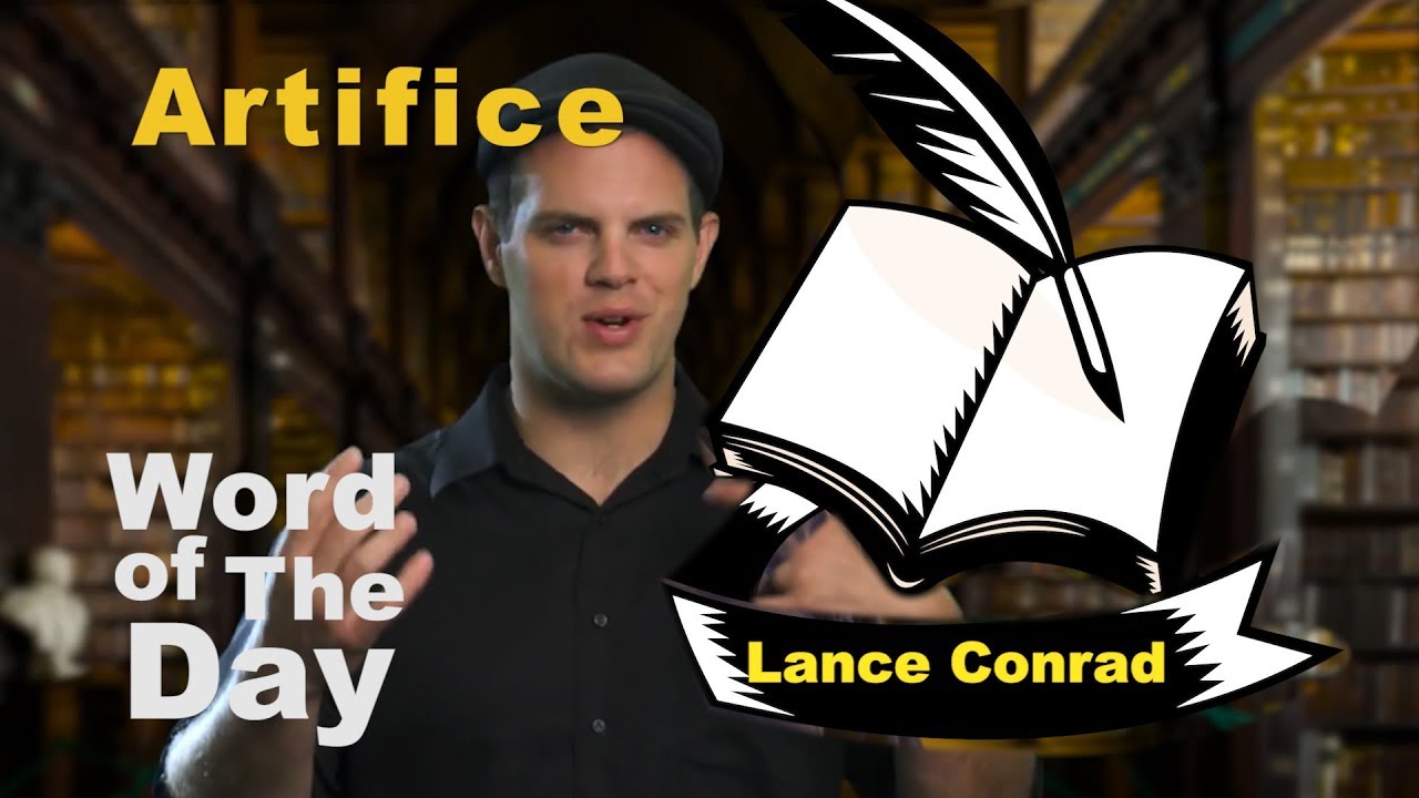 Artifice - Word of the Day with Lance Conrad - YouTube