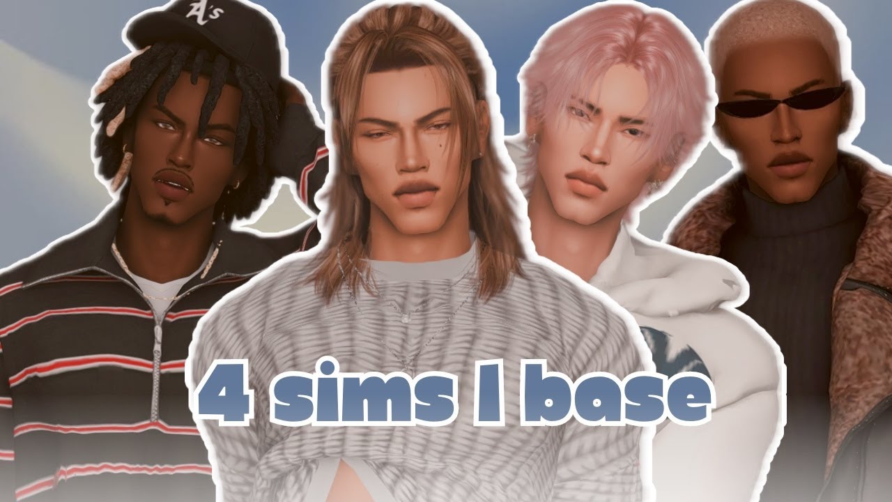4 Sims 1 Base CHALLENGE || THE SIMS 4 + Download links - YouTube