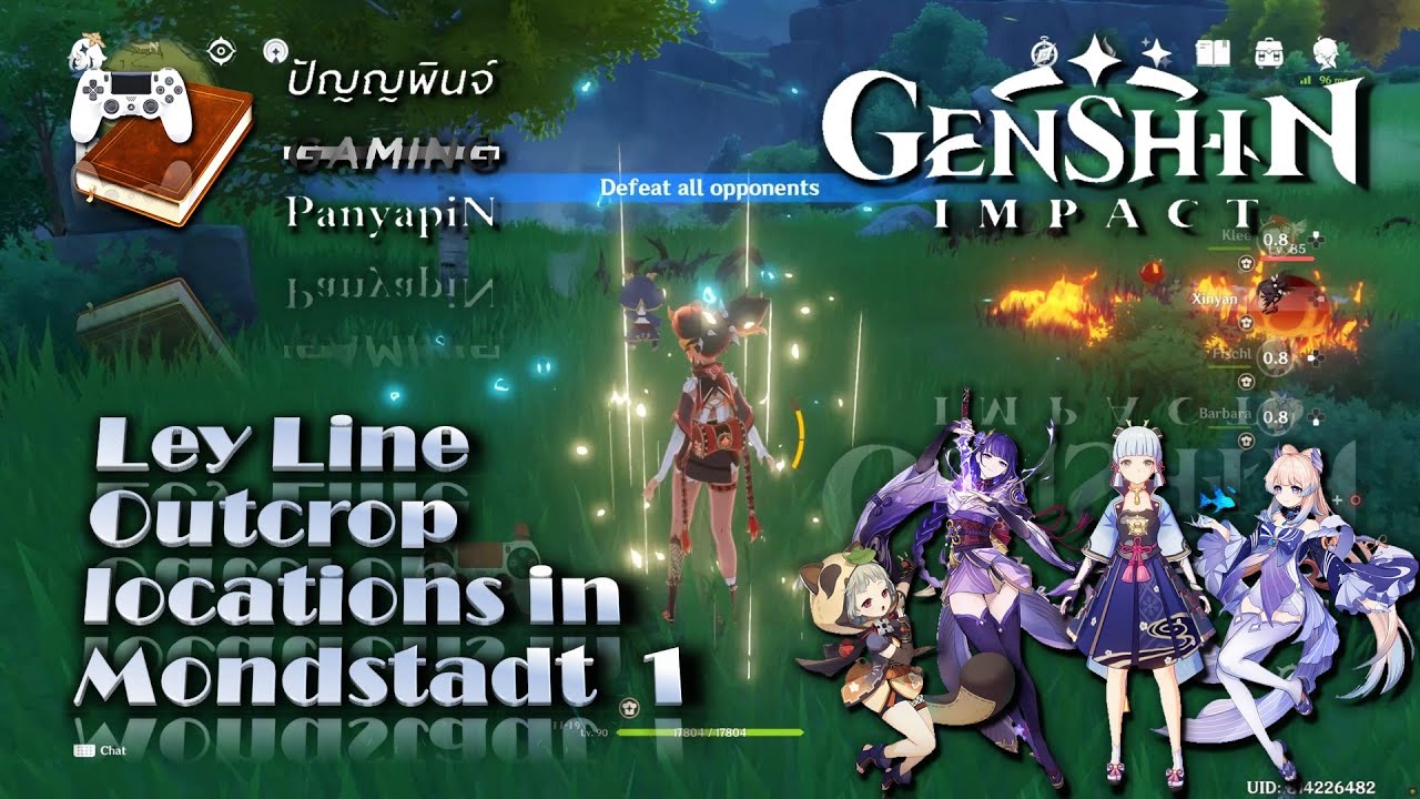 Ley Line Outcrop locations in Mondstadt pt. 1 | Genshin Impact - YouTube