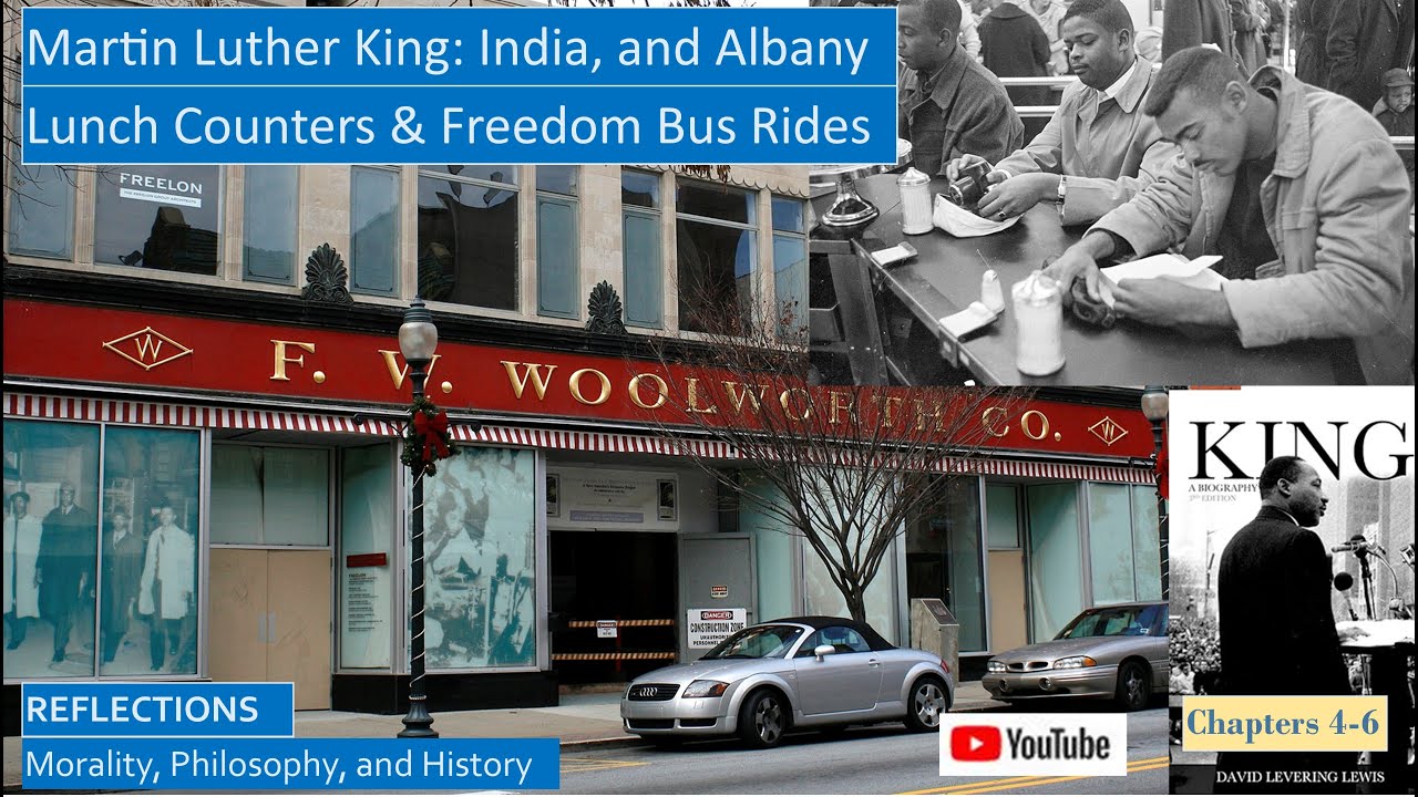 Martin Luther King, Lunch Counter Sit-ins, Freedom Riders, and Albany ...