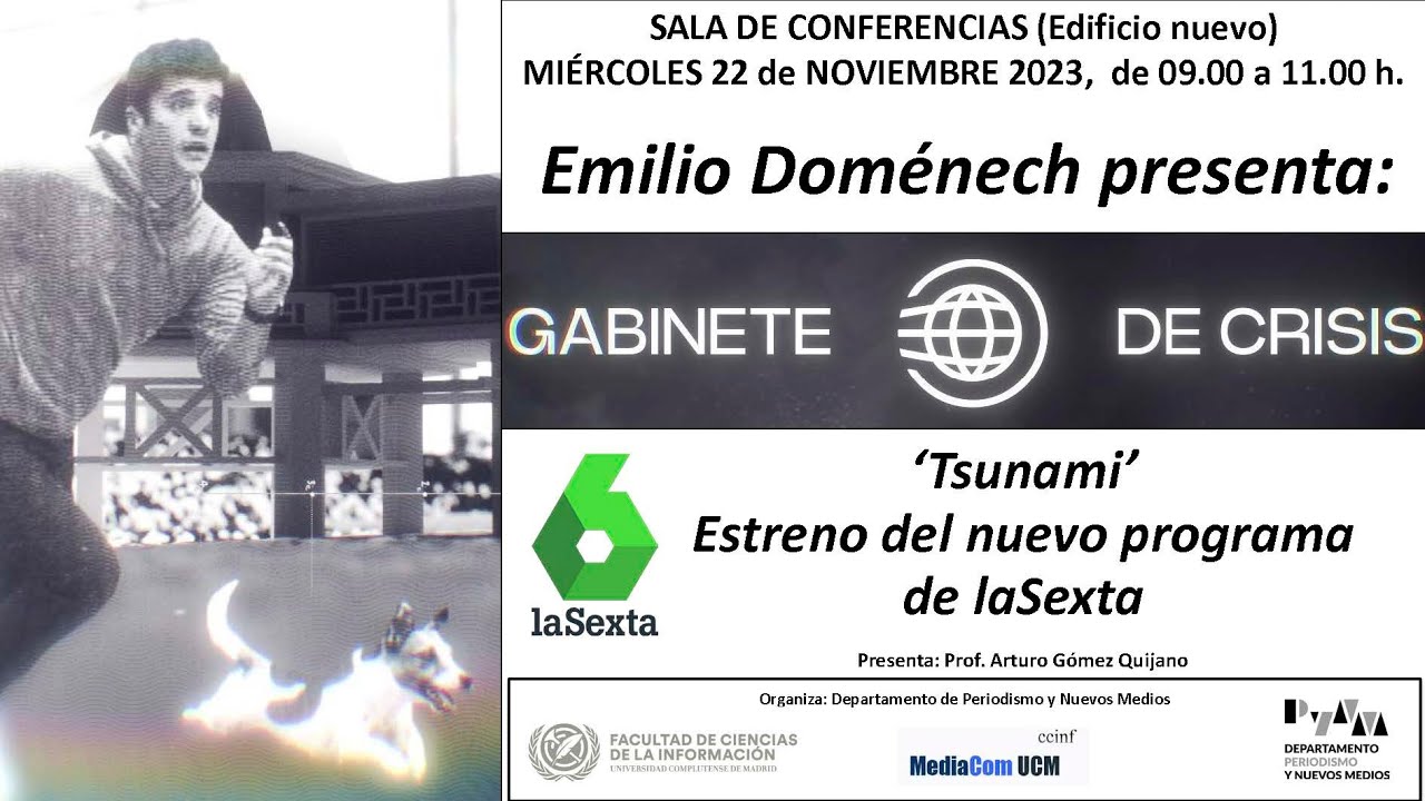 Estreno del nuevo programa de la Sexta TV, "Gabinete de crisis ...