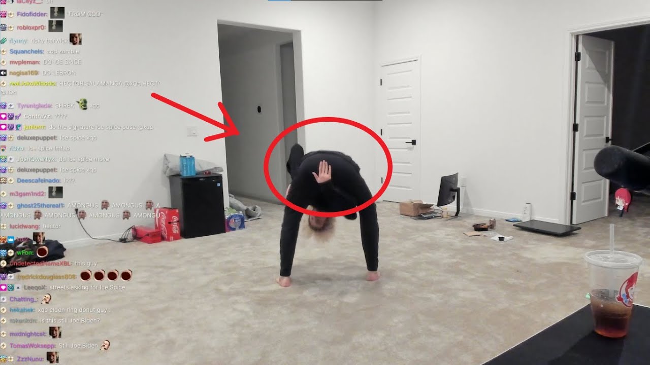 xQc did the ice spice move on stream!!! - YouTube