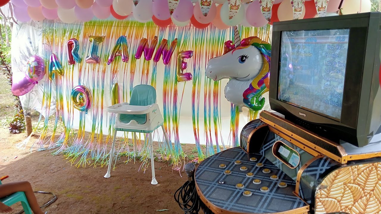 1st Birthday Videoke delivery story by cereno Videoke rental - YouTube