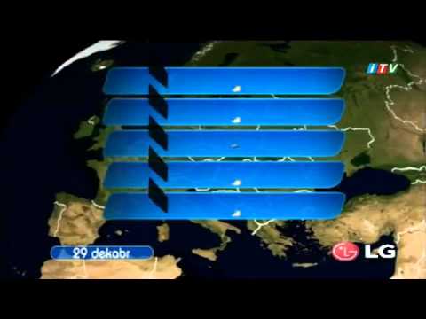 Dekabr ayının 29-na olan hava proqnozu