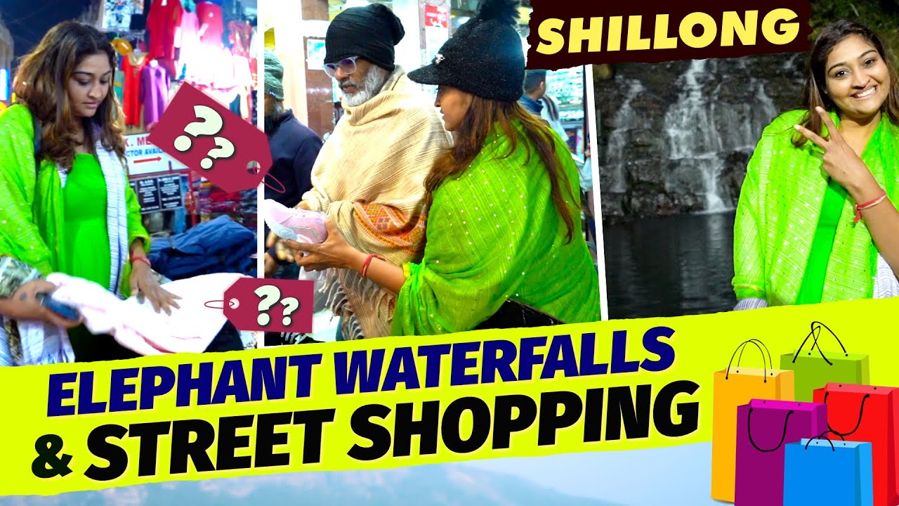 Exploring Seven Sister & Elephant Water Falls🌊😍 | SHILLONG Street ...