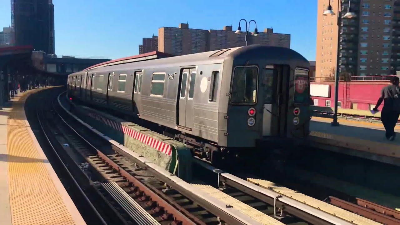 Mta NYC R68a B in service at Ocean Parkway - YouTube