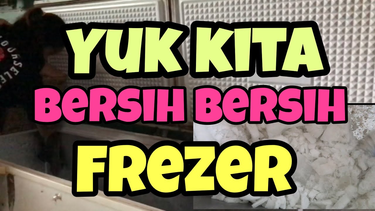 Cara Cepat Bersihkan Bunga Es Yang Menempel Di Frezer - YouTube