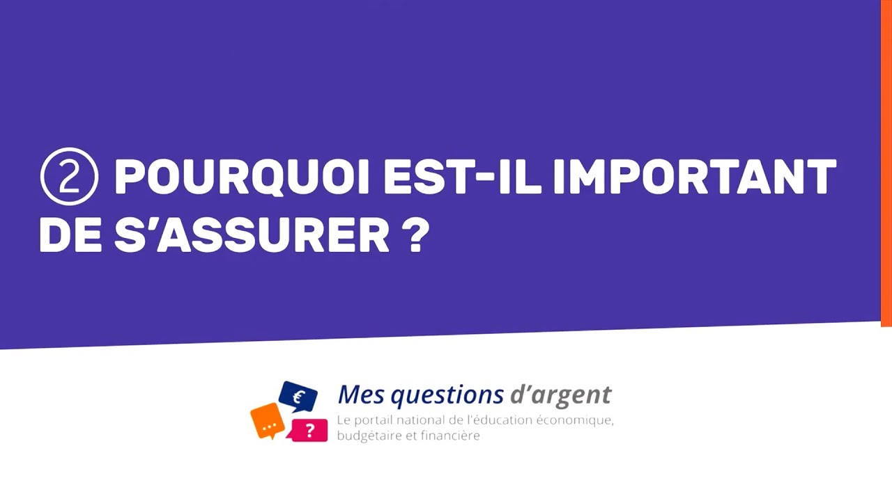 Pourquoi est-il important de s'assurer ? - YouTube
