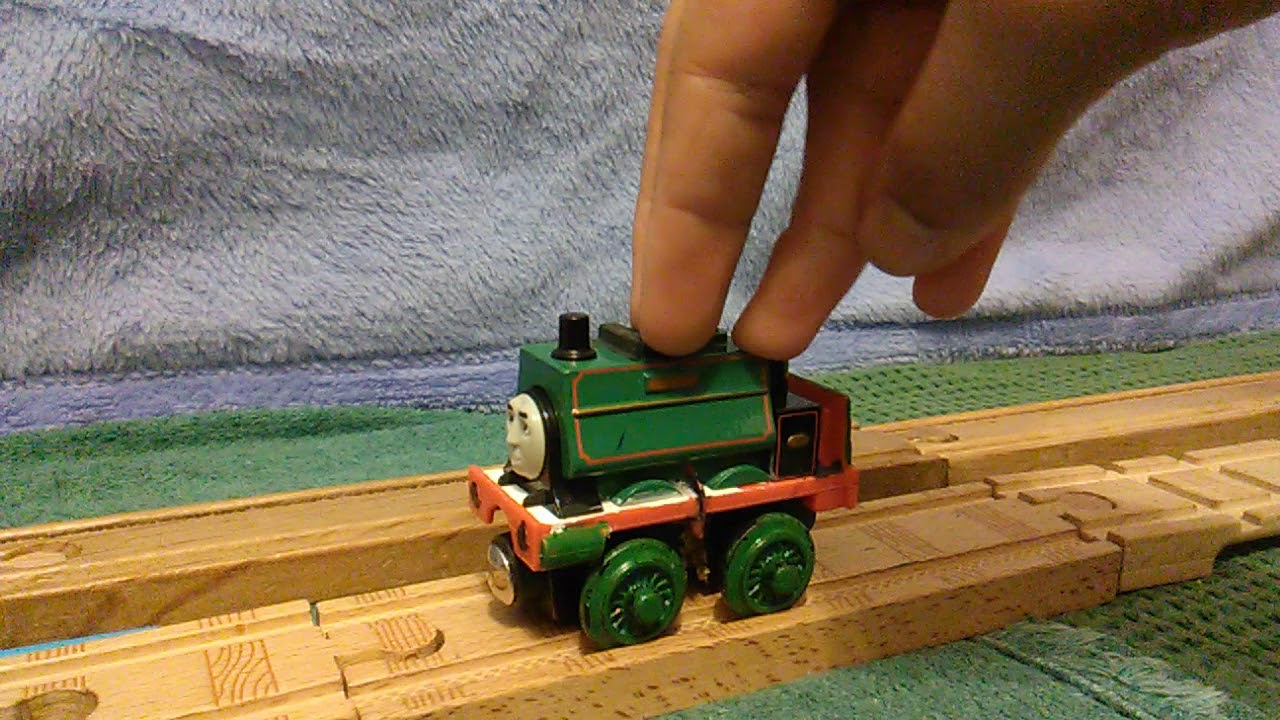 My Wooden Railway Customs Samson - YouTube