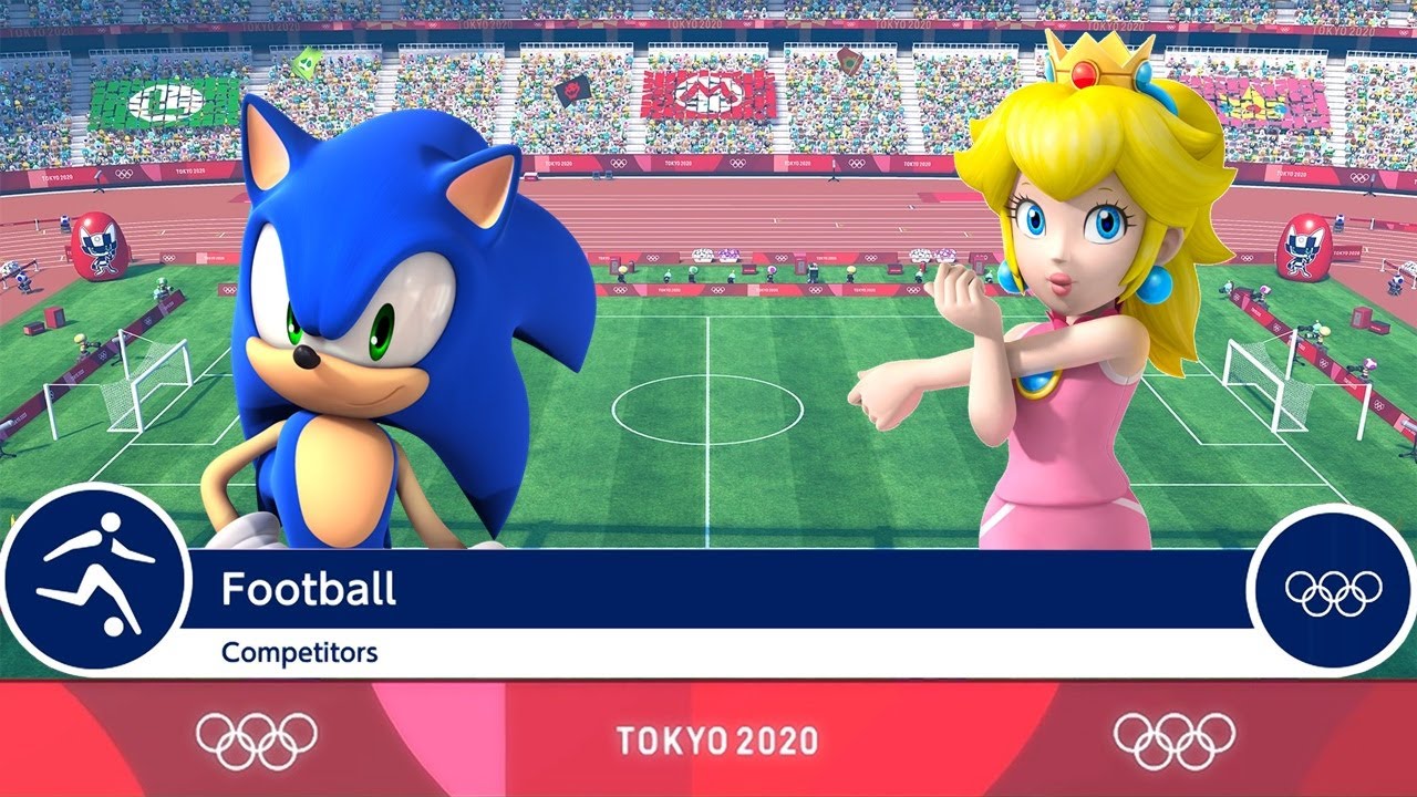 Mario & Sonic at the Tokyo 2020 Olympic Games - Team Sonic Vs. Team ...