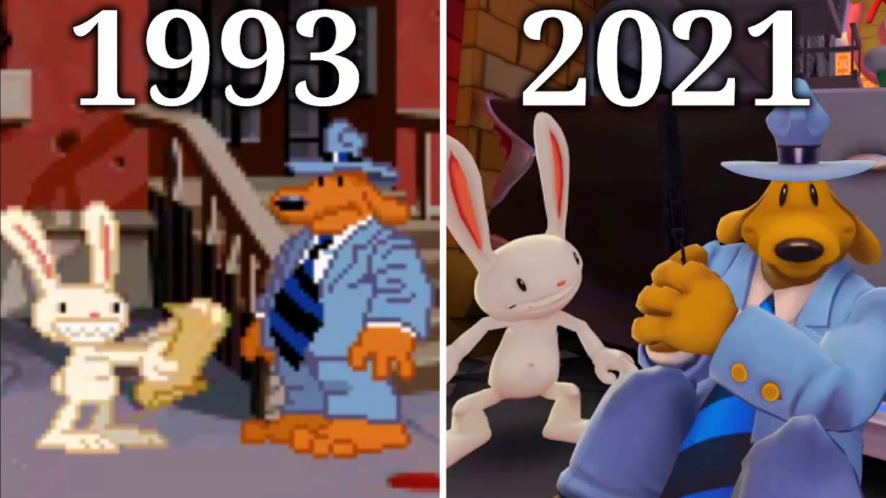 Evolution of Sam & Max Games 1993-2021 - YouTube