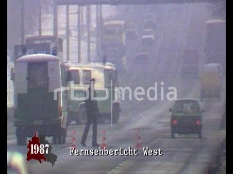 Smog alert in Berlin, February 1987 - YouTube