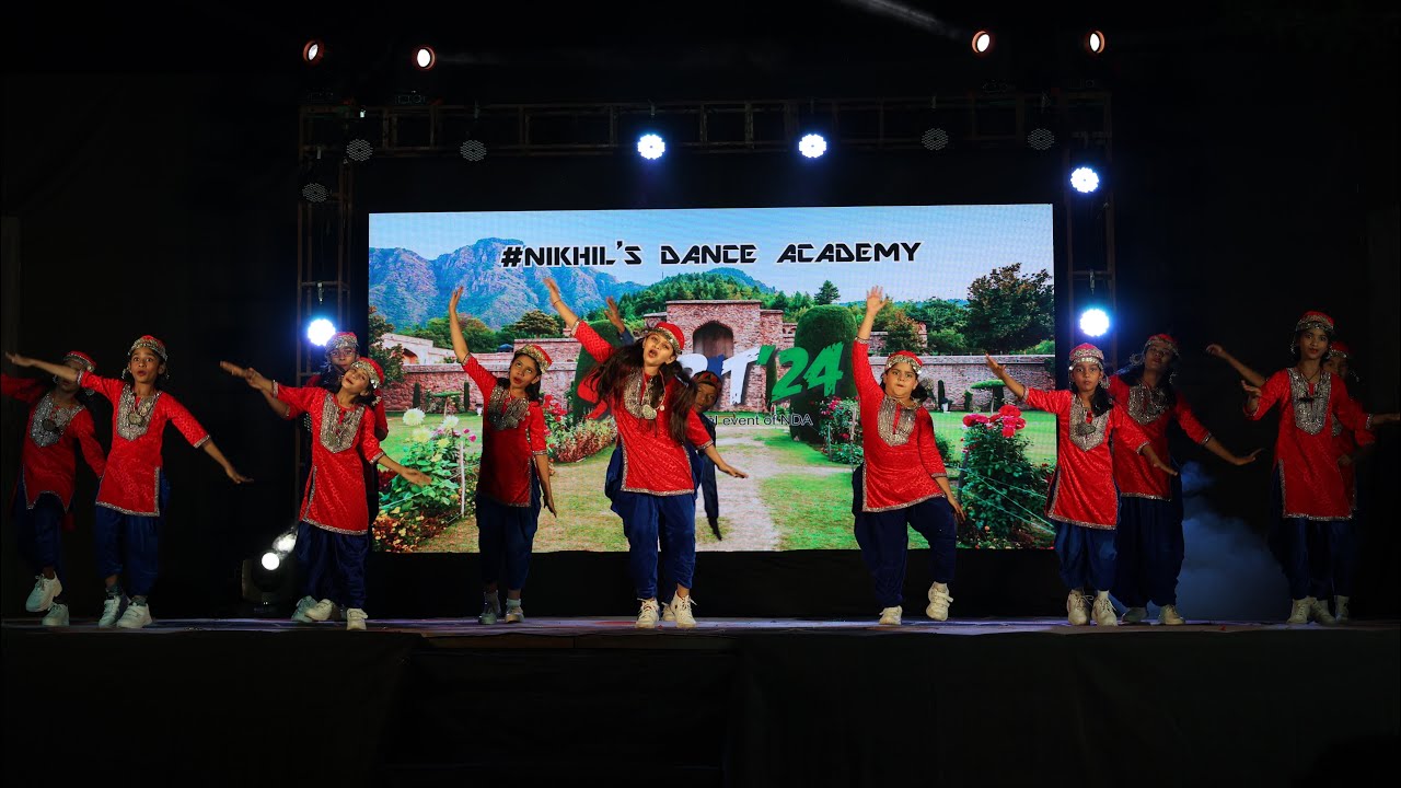SPIRIT'24 || KASHMIR || 5th Annual dance event | NIKHILS DANCE ACADEMY | NIKHIL KASARE - YouTube