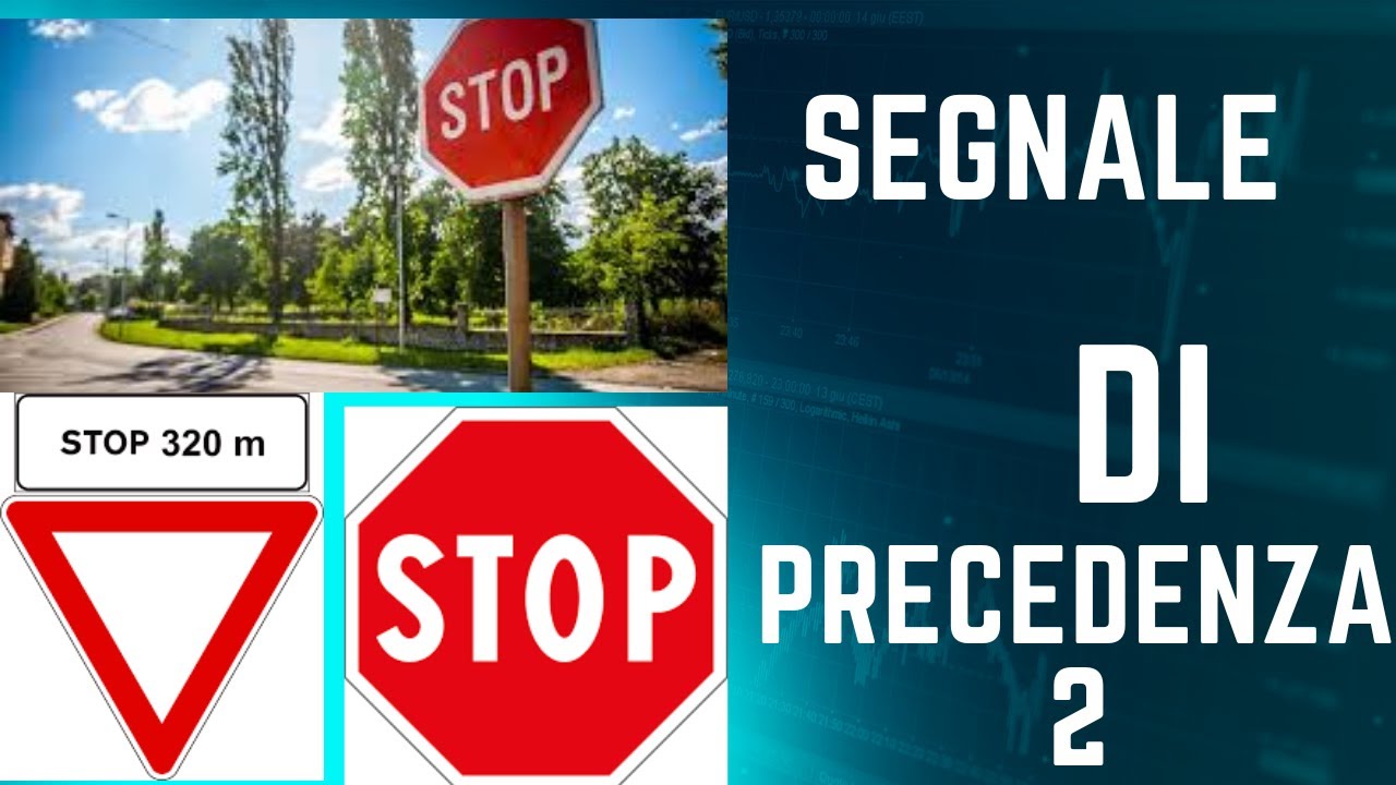 FERMARSI E DARE PRECEDENZA E PREAVVISO/ SEGNALE DI PRECEDENZA PART 2 ...